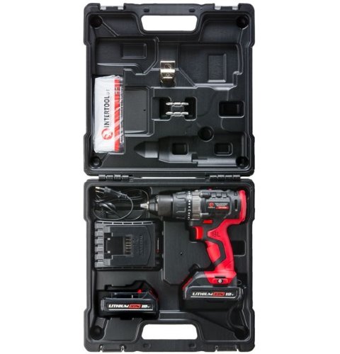 Аккумуляторная дрель шуруповерт Intertool WT-0331 купить